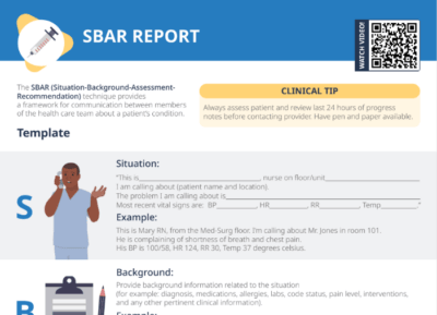 SBAR Report (Example) [+ Free Cheat Sheet] | Lecturio