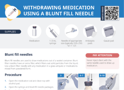 Blunt Fill Needle: How to [+ Cheat Sheet] | Lecturio Nursing
