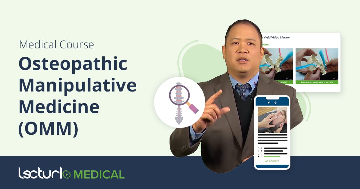 Osteopathic Manipulative Medicine Course | Lecturio Medical