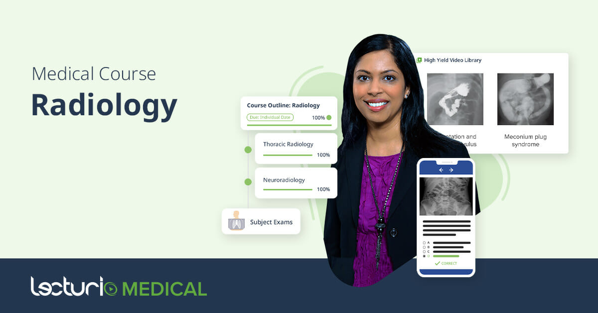 Online Radiology Course [+ Videos and Qbank] | Lecturio