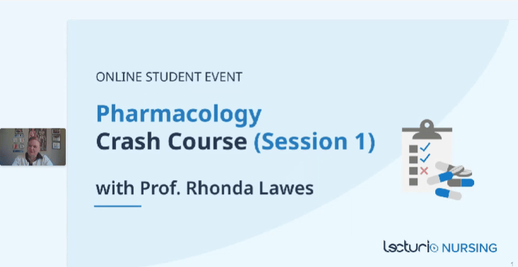 Pharmacology Crash Course - Session 1 | Lecturio